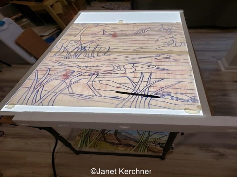 How to Make A Light Box For Stained Glass