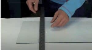 Stained Glass Cutting Technique - Two Ways To Cut Straight Lines