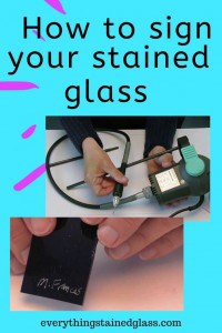 Signing Stained Glass Video - Be Proud & Make It Your Own