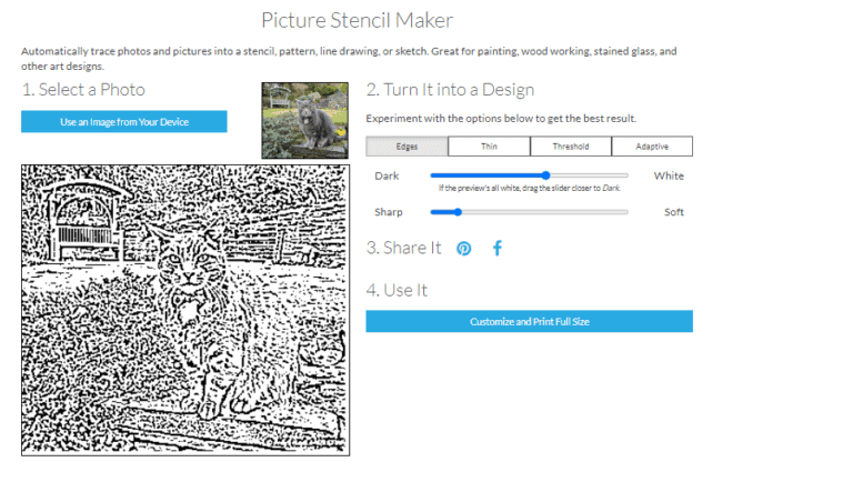 Stained Glass Software - Pattern Resizer Review - Print Full Size Patterns