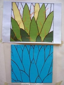 Stained Glass Templates - Accurate Cutting Is First Step For A Perfect Fit